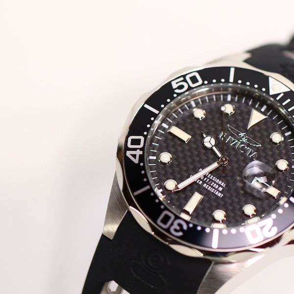 Invicta Men s Pro Diver 12558 Black Rubber Swiss Quartz Dress Watch ...