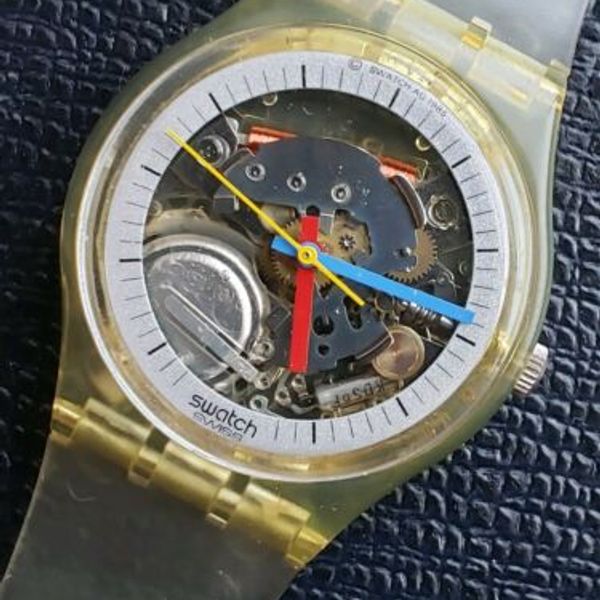 SWATCH VINTAGE 1985 JELLYFISH, ICONIC 80's STORY OF ART & A GENIUS ...
