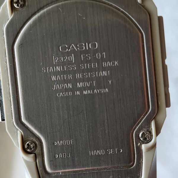 [WTS] Vintage Casio Film Watch FS-01 REDUCED BY HALF--$100 | WatchCharts