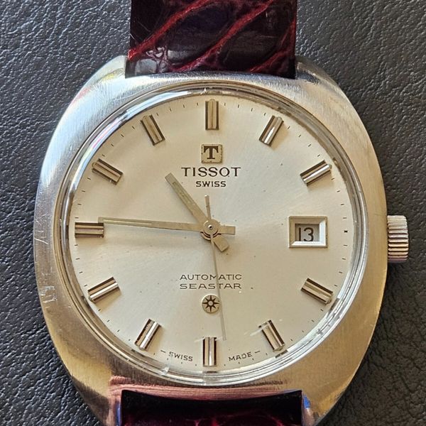 Vintage Tissot Seastar 2481 - Omega Cal 1481 Good working order ...