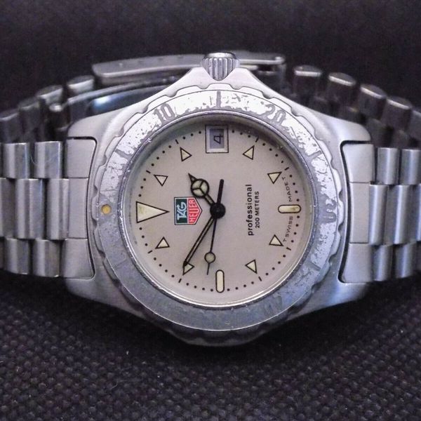 Tag Heuer 2000 Professional 972.013R-2 Swiss Mens Quartz Watch cal.955.412 | WatchCharts Marketplace