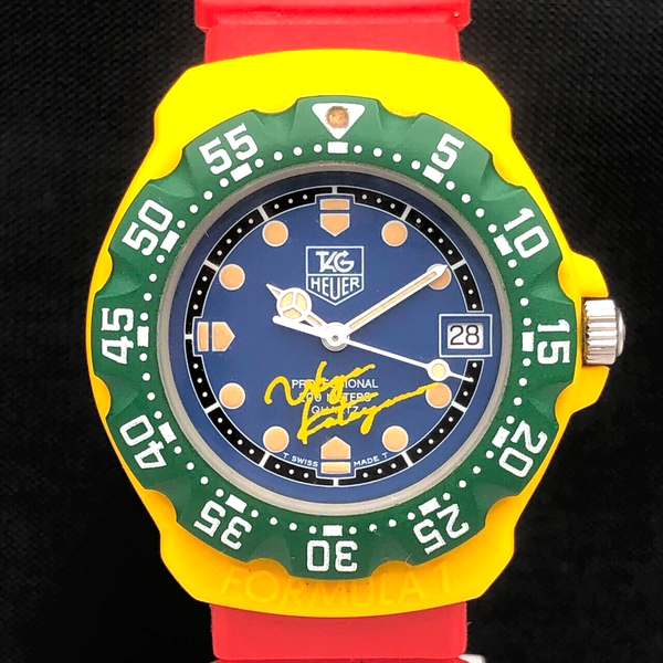 Tag Heuer 1992 Formula 1 F1 Professional 35mm Ukyo Katayama Watch Ref ...
