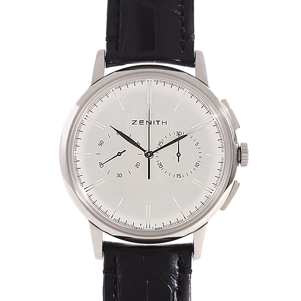 Zenith watch Men's Elite Chronograph Classic Automatic Winding Silver ...