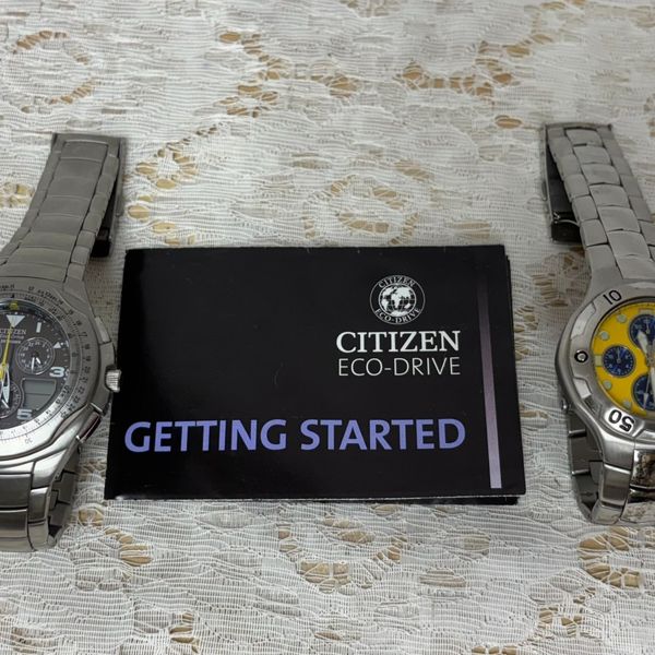 2 Watches for Parts or Repair Citizen ECO-DRIVE & PROMASTER ...