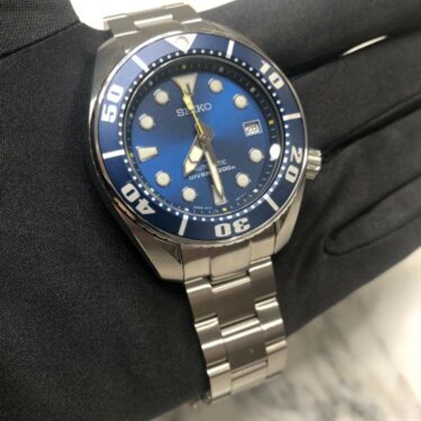 Seiko PROSPEX SBDC069 Coral Sumo, Strapcode Oyster,Crafter Blue, OEM ...