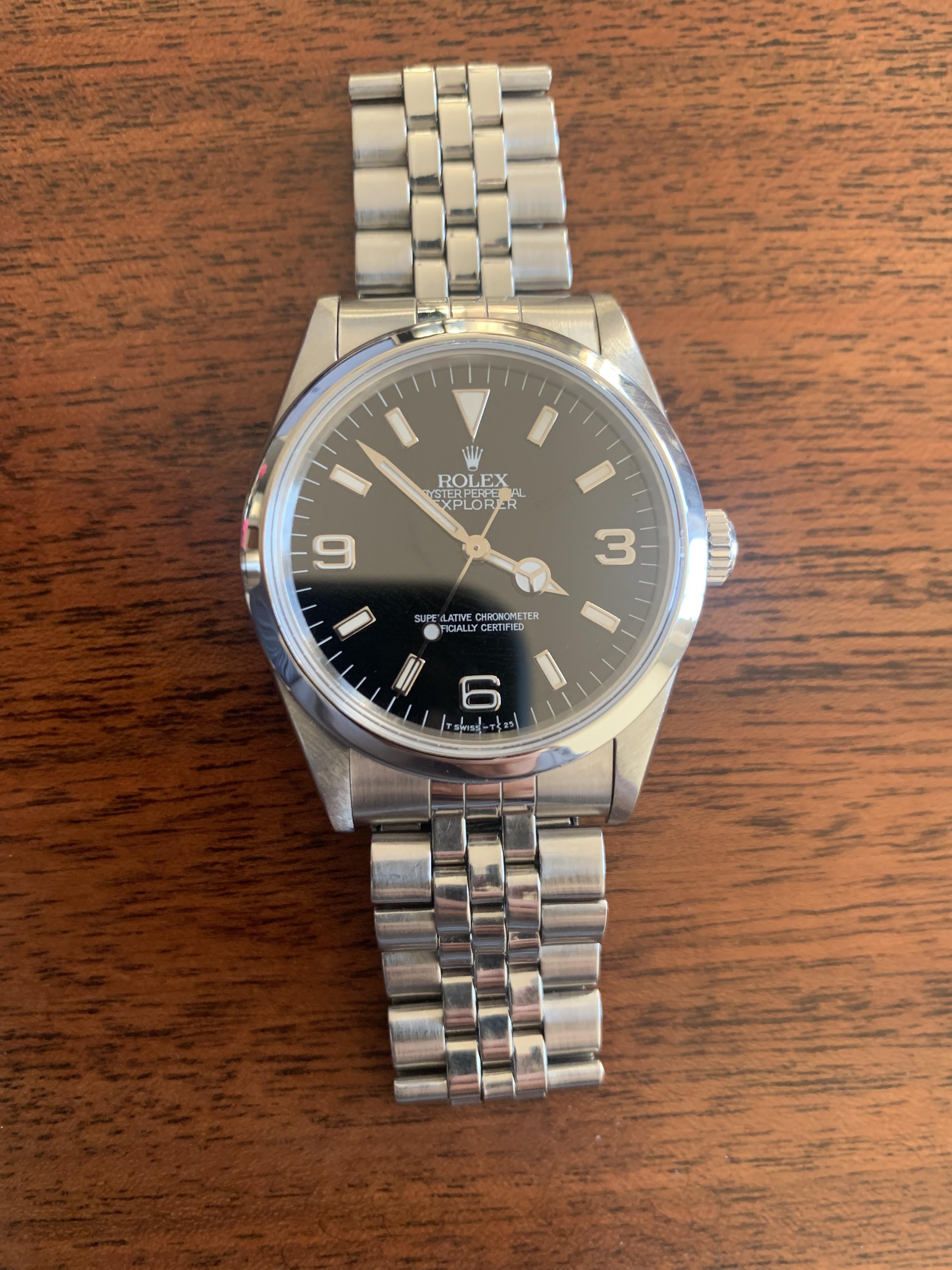 [WTS]Rolex Explorer 14270 “Frozen Dial” | WatchCharts Marketplace