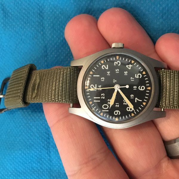 FS/FT: Hamilton Military 46374B (w/compass) | WatchCharts Marketplace