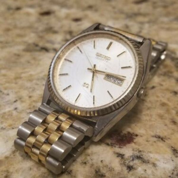 Seiko Silver Men's Watch - SGF204 vintage mens watch | WatchCharts Marketplace