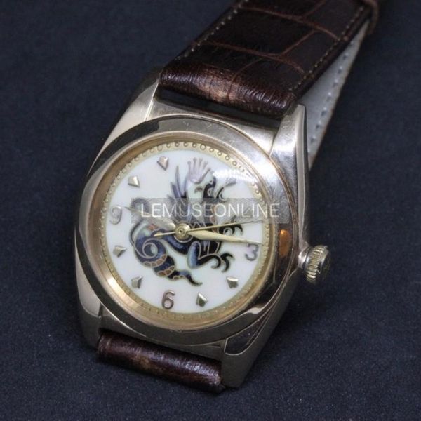 FS: Rolex Bubbleback Dragon Cloisonné dial | WatchCharts Marketplace