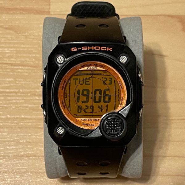 [WTS] Casio G-Shock G-8000B-4 “Sniper” Vintage Orange Black Digital ...