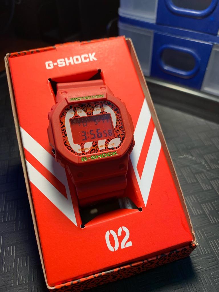 [WTS] Casio G-Shock x Evangelion Beast Mode DW-5600EVA-02 | WatchCharts ...