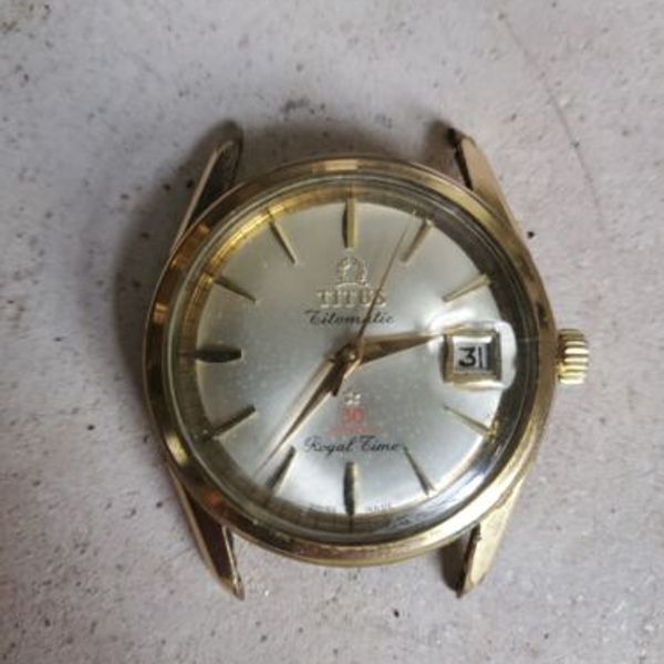 Titus Titomatic Men's Wrist Watch 30 Jewellery Royal time | WatchCharts ...