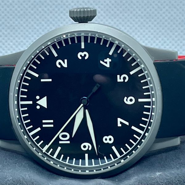 Laco Saarbrücken 45mm automatic movement $720 | WatchCharts Marketplace