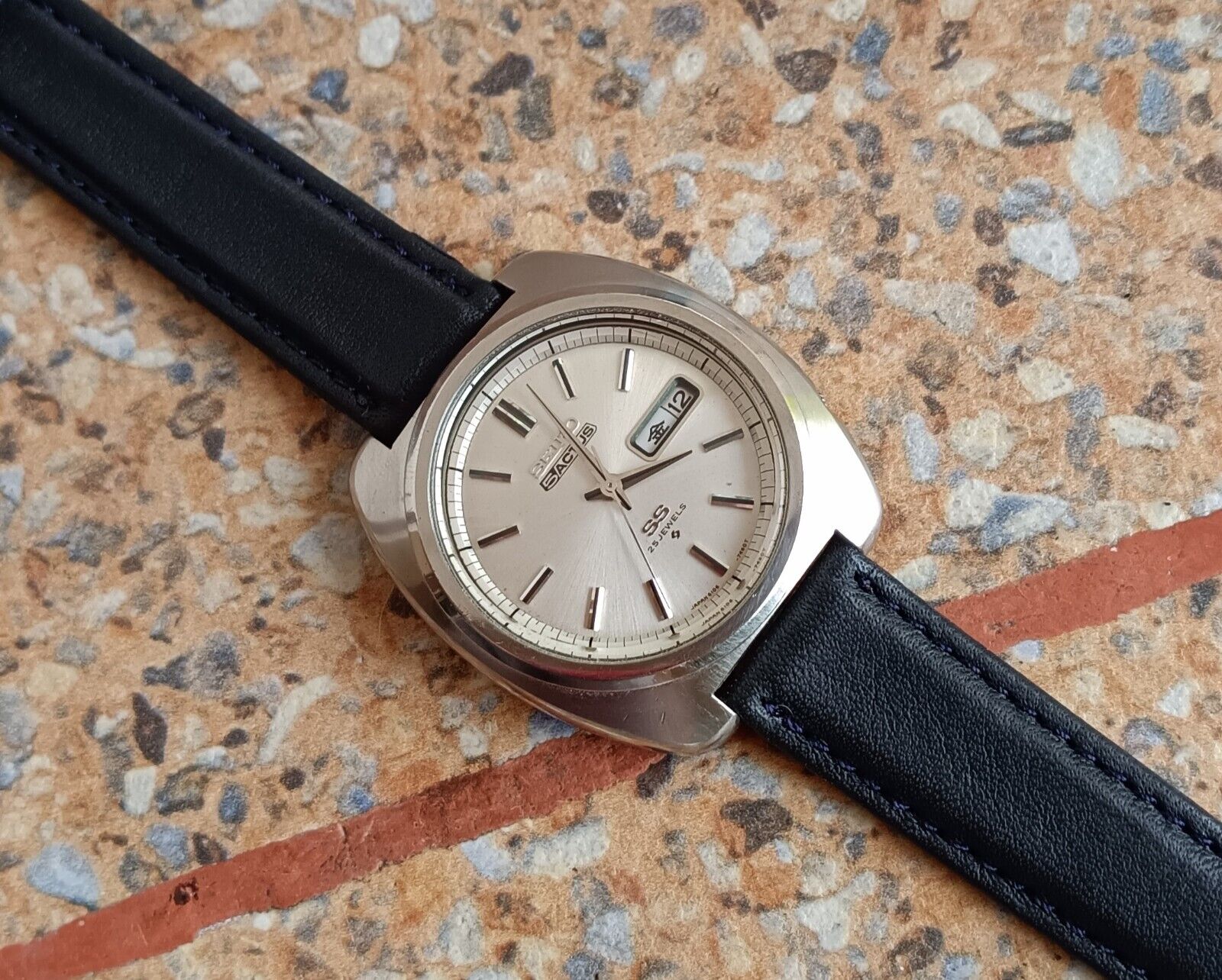 Vintage Seiko 5 Actus SS 25 Jewels Automatic 6106 7440 Kanji September 1969 | WatchCharts