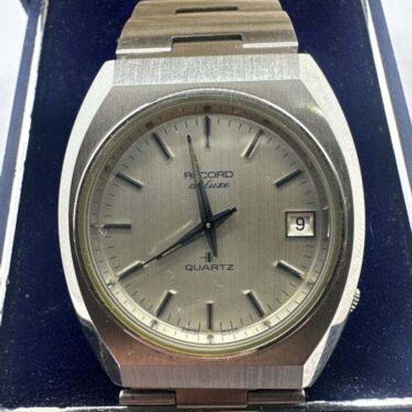 Vintage Record Deluxe Quartz Watch Working Longines ? | WatchCharts ...