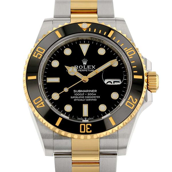Rolex Submariner Date Two Tone SS/K18YG Yellow Gold Random 126613LN ...