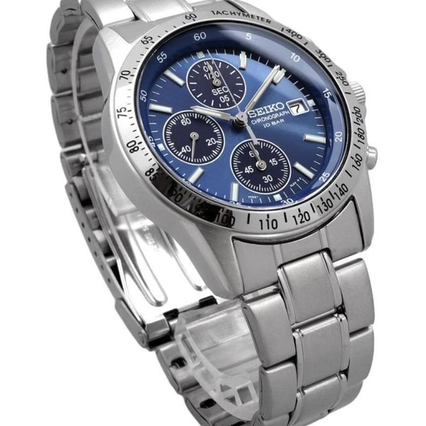 Seiko Selection Spirit Tachymeter Watch SBTQ071 Chronograph ...