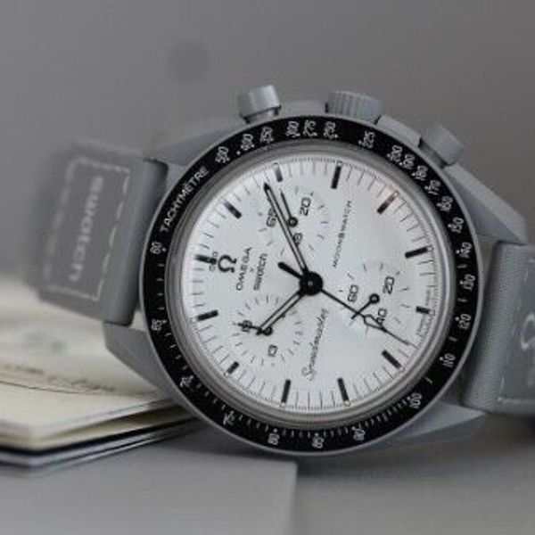 OMEGA X SWATCH SpeedMaster MoonSwatch 1965 NASA Qualification. NEW ...