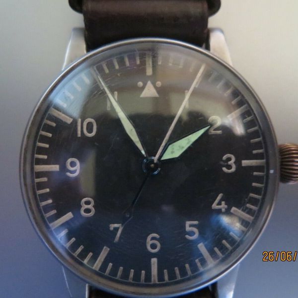 A Lange & Sohne B-Uhr German Luftwaffe Observers Watch of WWII ...