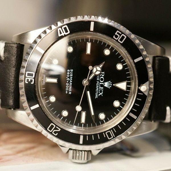 Rolex Submariner 5513 Custom Vintage Watch Build ETA movement Divers ...