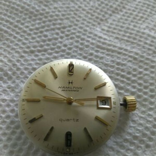 Hamilton Masterpiece quartz complete 30mm dial and watch movement ...