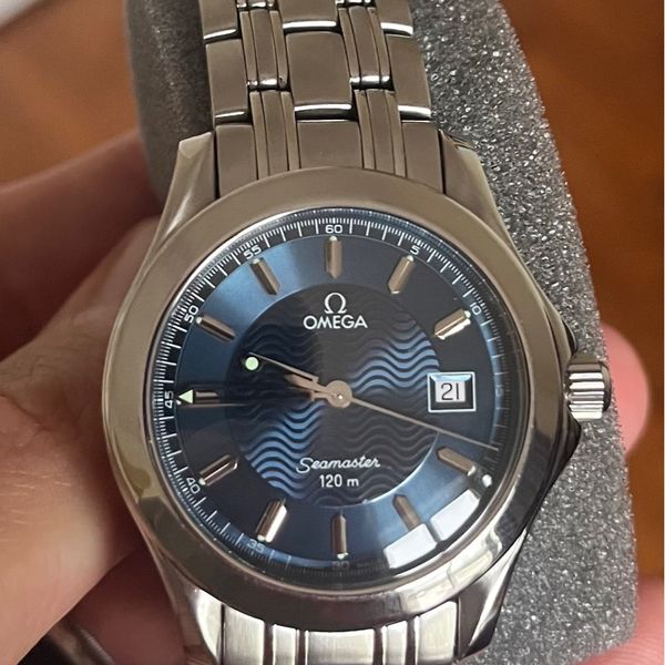 Omega Seamaster 120 M Steel Quartz Mens Watch | WatchCharts Marketplace