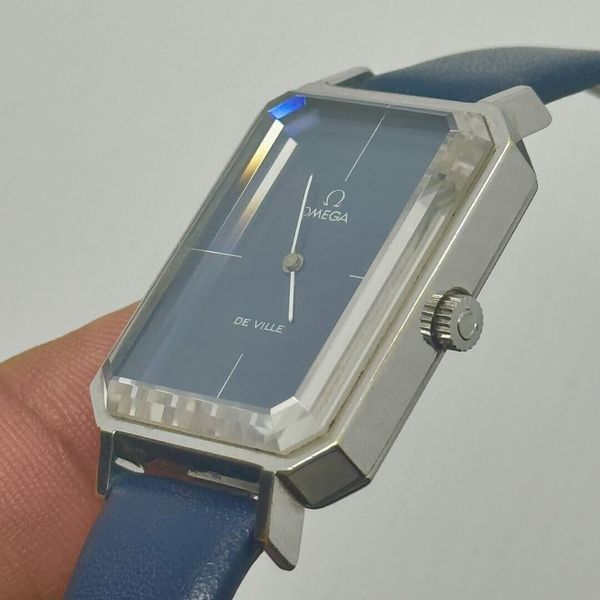 RARE Omega Deville X Andrew Grimma Manual WInding 511.0378 Tank Swiss ...