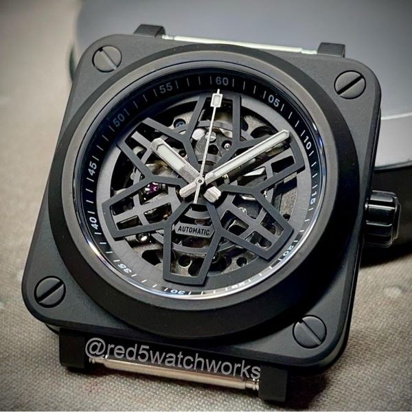 FS: Custom square build with Seiko NH72 inside | WatchCharts