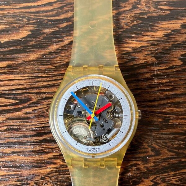 Swatch GK100 Operation 1985 Jelly Fish | WatchCharts Marketplace