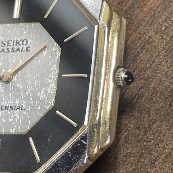 Vintage Seiko Lassale Centennial Menâ s Watch Rare Untested AS-IS ...