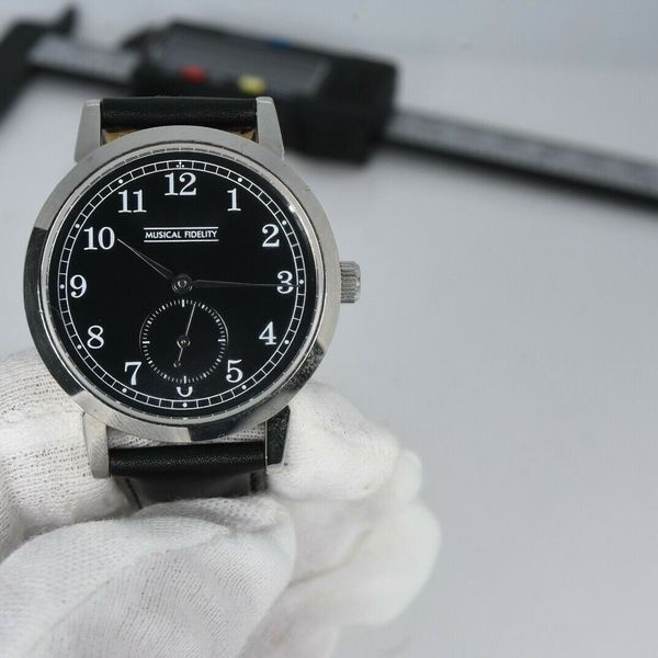 Musical Fidelity - Solid Silver 20th Anniversary Limited Edition watch ...