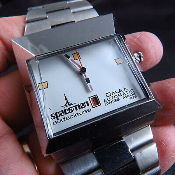 SWISS MADE OMAX SPACEMAN AUTOMATIC MEN WATCH | WatchCharts Marketplace