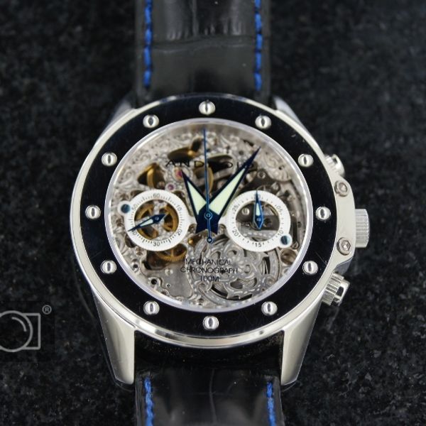 Fs: *Reduced* LNIB Android Conqueror skeleton st-19 Chronograp ...