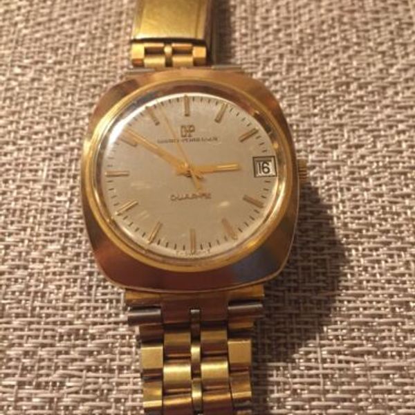 VINTAGE GIRARD PERREGAUX QUARTZ Watch Silver DIAL w box | WatchCharts ...