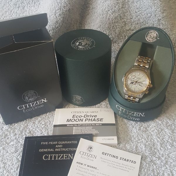 citizen eco drive moon phase | WatchCharts Marketplace