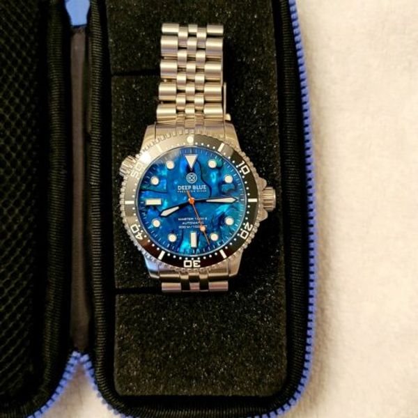 Deep Blue Master 1000 Gen 2, Sapphire Crystal, Ceramic Bezel, blue ...