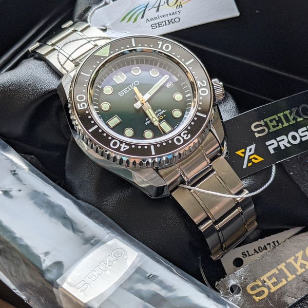 FS: Seiko SLA047 Marine Master 140th Anniversary Island Green Limited ...