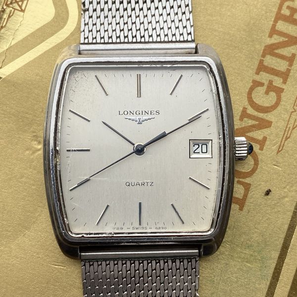 Longines Tank Quartz TV Vintage Watch | WatchCharts Marketplace