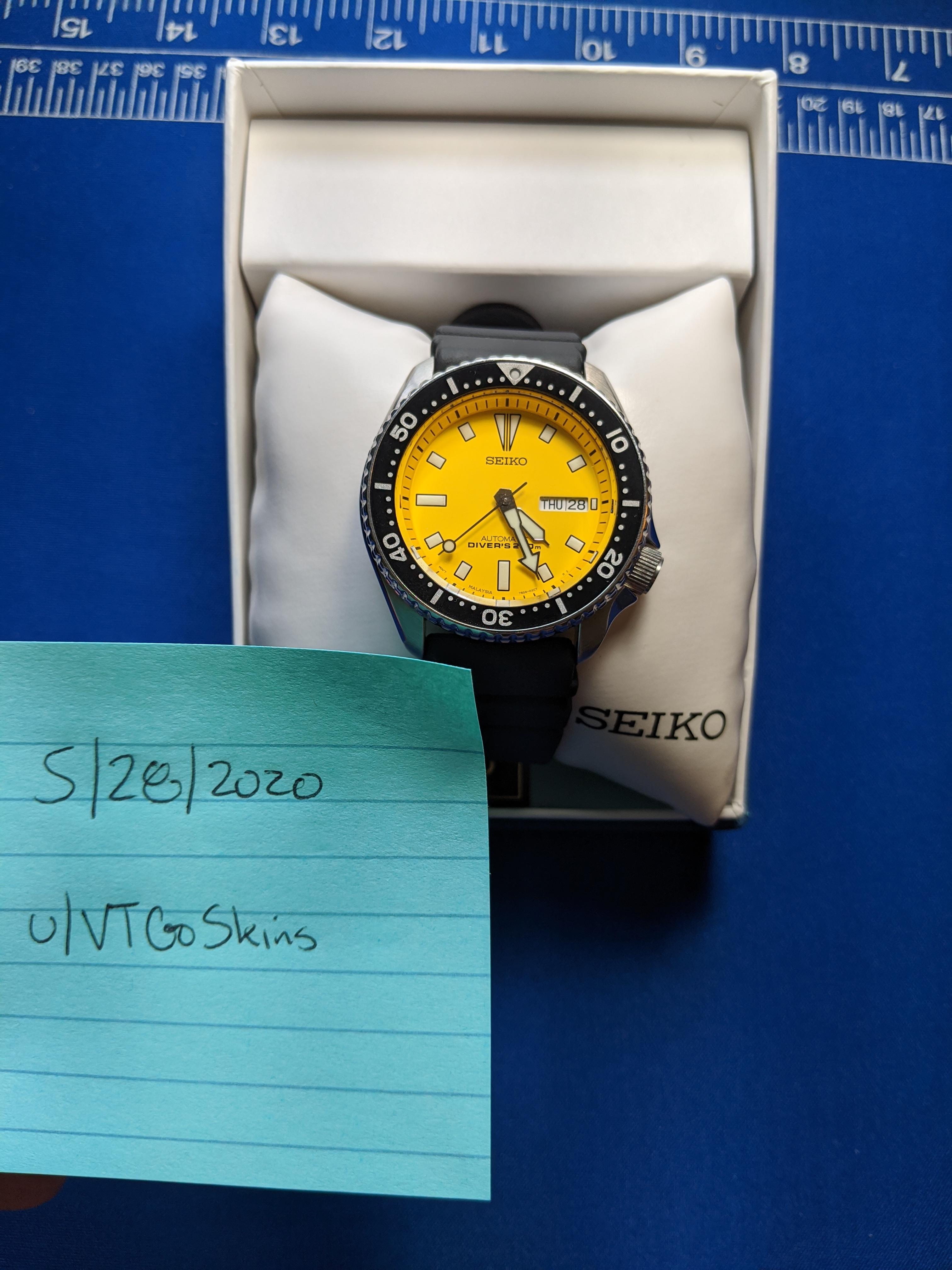 [WTS] Seiko SKXA35 "Bumblebee" Full Kit! | WatchCharts