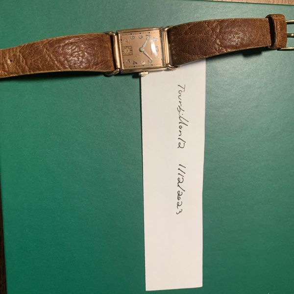 [WTS] 1940s 10K Gold Hamilton Salmon Dial Men’s Wrist-Watch | WatchCharts