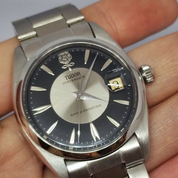 Vintage Rolex Tudor Big Rose 7962 Manual Watch - Read Description #861 ...