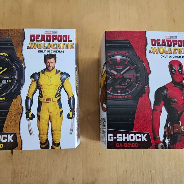 Casio G-Shock Deadpool and Wolverine Limited Edition Watches ...