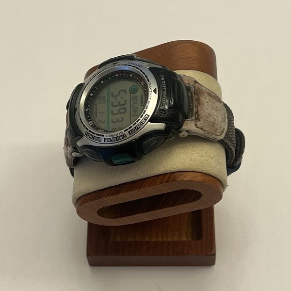 Casio Pathfinder Digital Watch 2632 Pass 400 B Fishing, New Battery ...