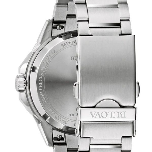 Bulova Marine Star Black Dial Precisionist Diver's Watch 96B434 ...