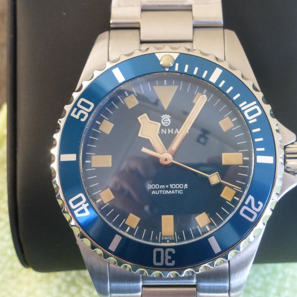 [WTS] Steinhart Ocean 39 Marine Blue Dive Watch | WatchCharts Marketplace