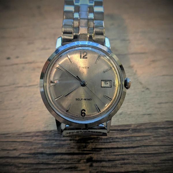Vintage 1968 Timex 4114 Viscount Self-Wind Automatic (Cal 32 ...