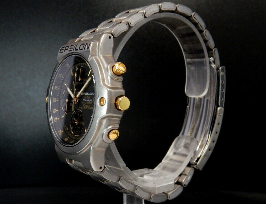 Seiko Alba Epsilon Titanium 1998 Vintage Alarm Chronograph Seiko Alba Epsilon Titanium 1998 Vintage Alarm Chronograph