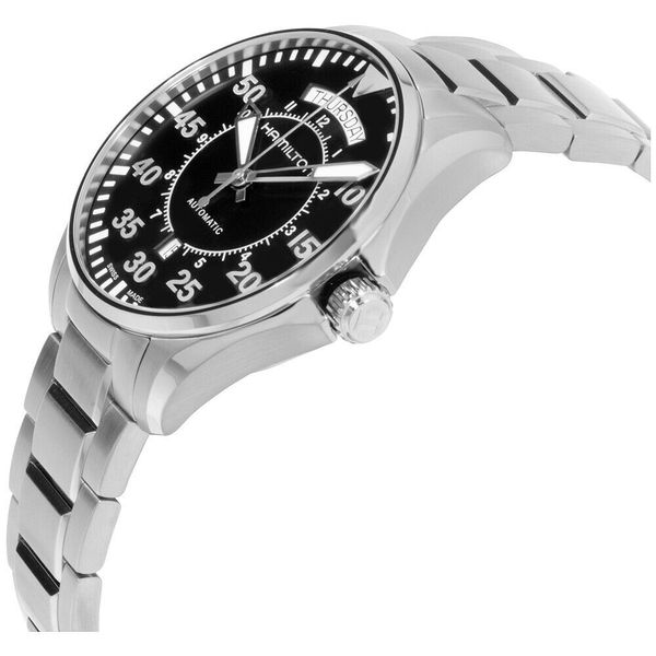 HAMILTON Khaki Aviation Pilot Day Date Auto H64615135 | WatchCharts ...