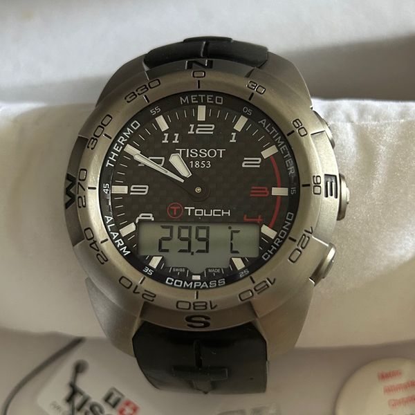Tissot T-Touch Expert Titanium on Rubber strap | WatchCharts Marketplace