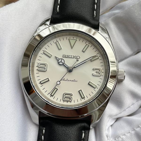 [WTS] Custom Built 39mm Polar Explorer Seiko NH35 Sapphire | WatchCharts